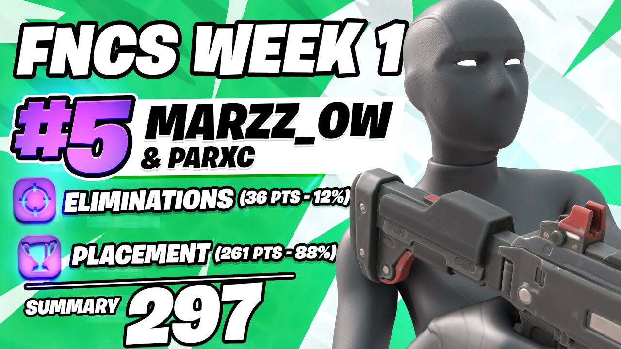 5th Place FNCS Week 1 - YouTube