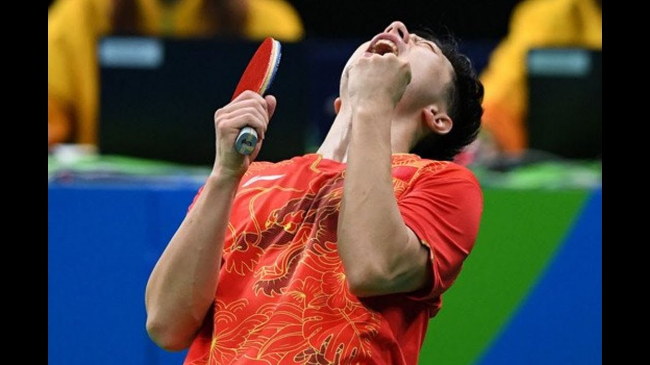 MA LONG WINS GOLD MEDAL MEN'S TABLE TENNIS SINGLES RIO OLYMPICS 2016 MY ...