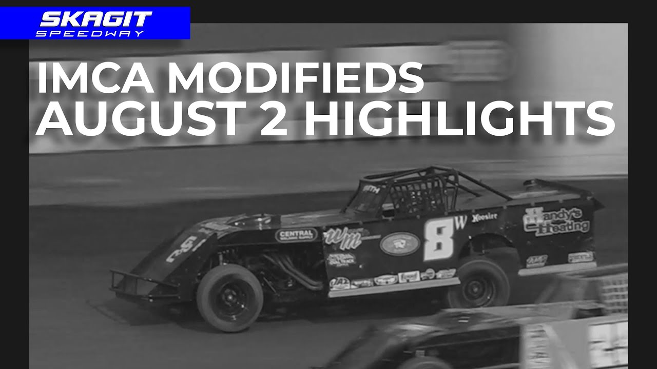 IMCA Modifieds Highlights | Skagit Speedway | August 2, 2025 - YouTube