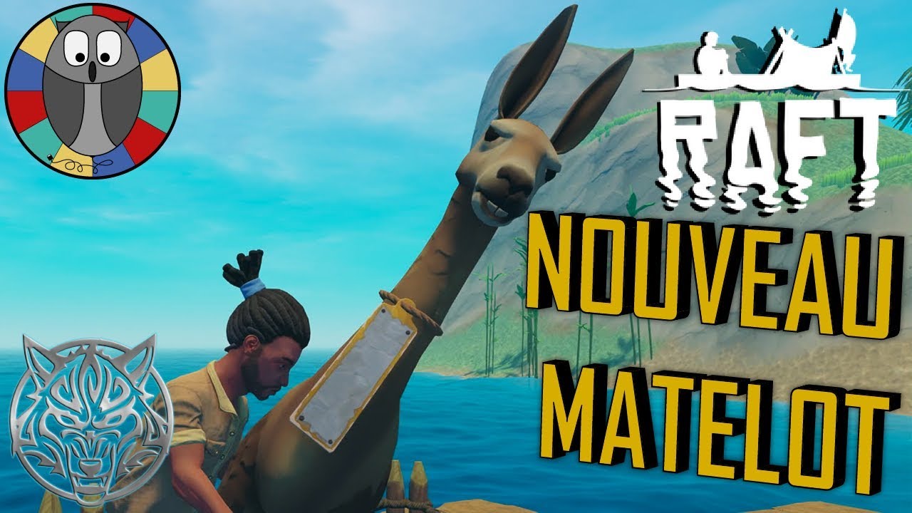 Raft S2 #08 - On capture un lama pour la première fois - Gameplay FR ...