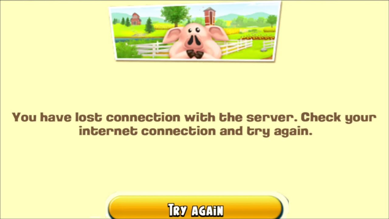 How to Fix Hay Day Game - You have lost connection with the server ...