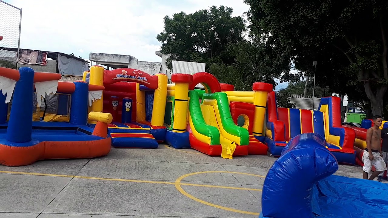 Brincolines acuaticos y mas.... brincolines loera .... - YouTube