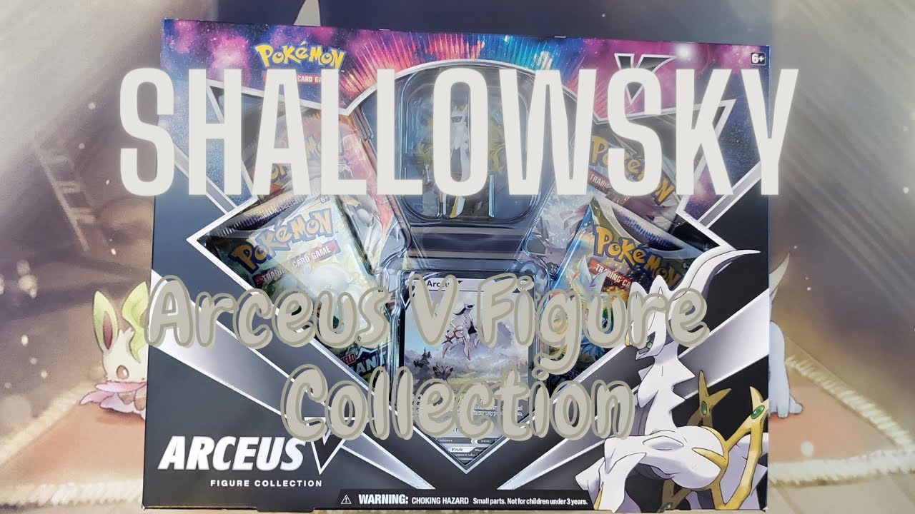 Opening the New Arceus V Figure Collection Box - YouTube