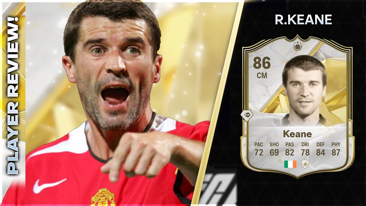 "IT'S A DERBY" - 86 RATED ICON ROY KEANE PLAYER REVIEW - EA FC25 ...