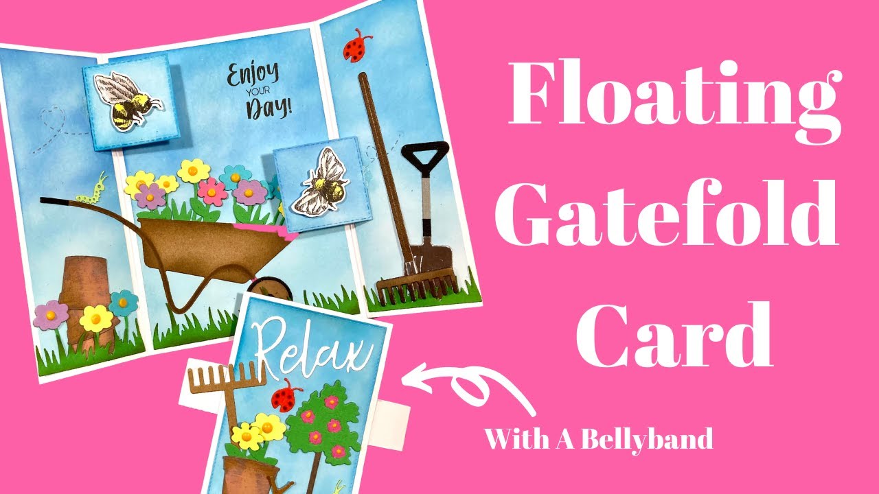 Floating Gatefold Cards - YouTube