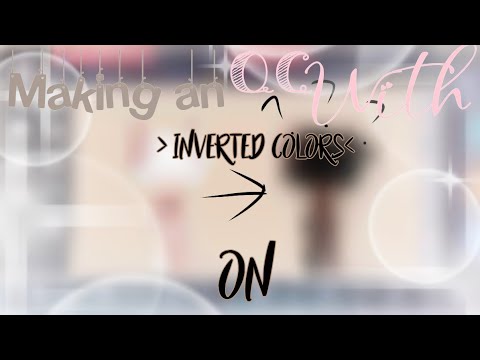 🍓 Making an OC With Inverted Colors On - Original (Make this a trend 🥺 ...