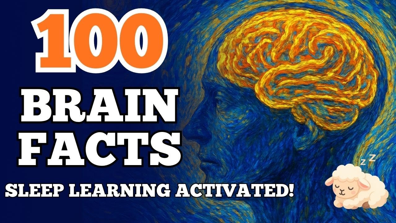 100 Brain Facts for Deep Sleep (Calm Voice | Sleepy Science) - YouTube