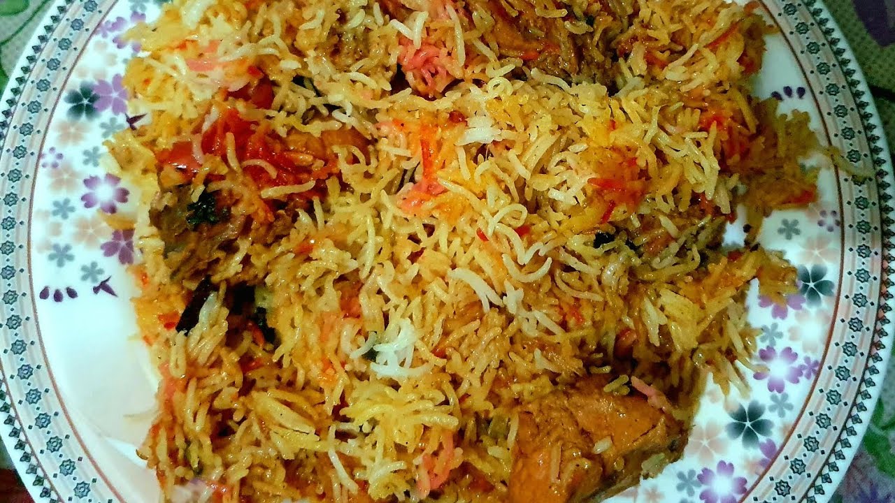 Chicken Dum Biryani || Recipe | TASTII FOOD CORNER - YouTube
