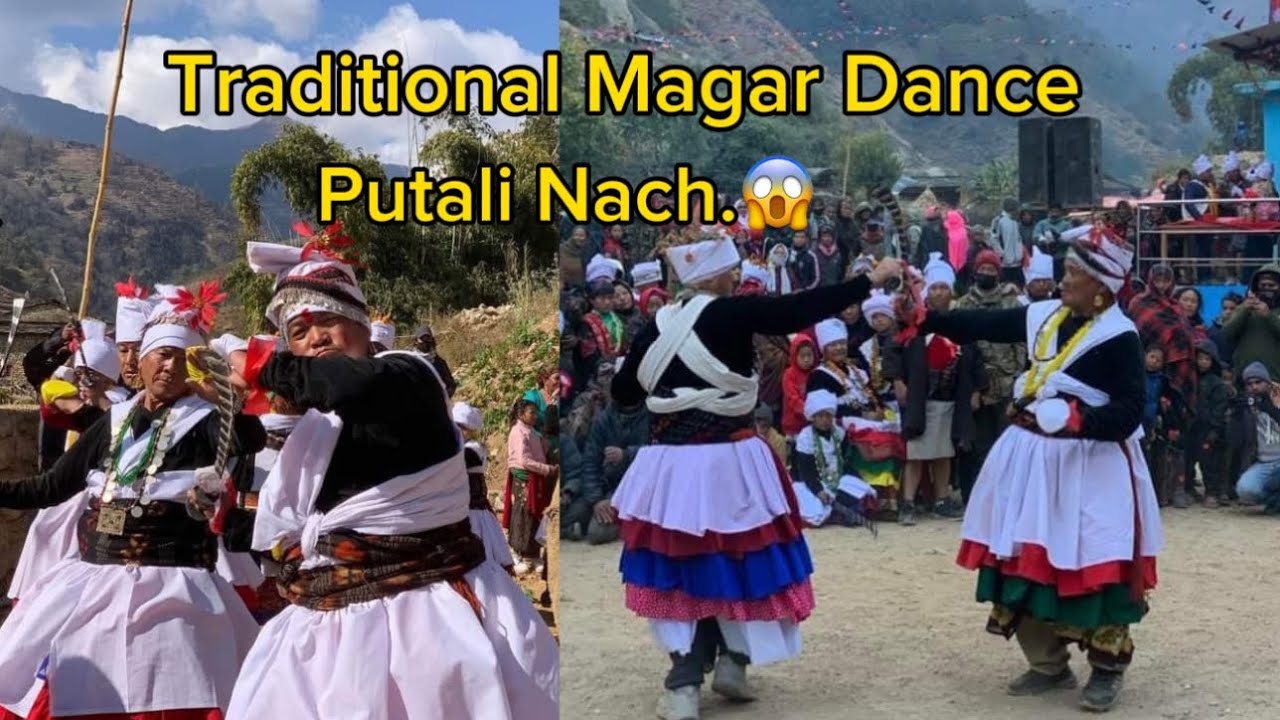 | मगर समुदाय माघेसक्रान्ति अवसर नाचिने ऐतिहासिक पुतलि नाच|Traditional ...