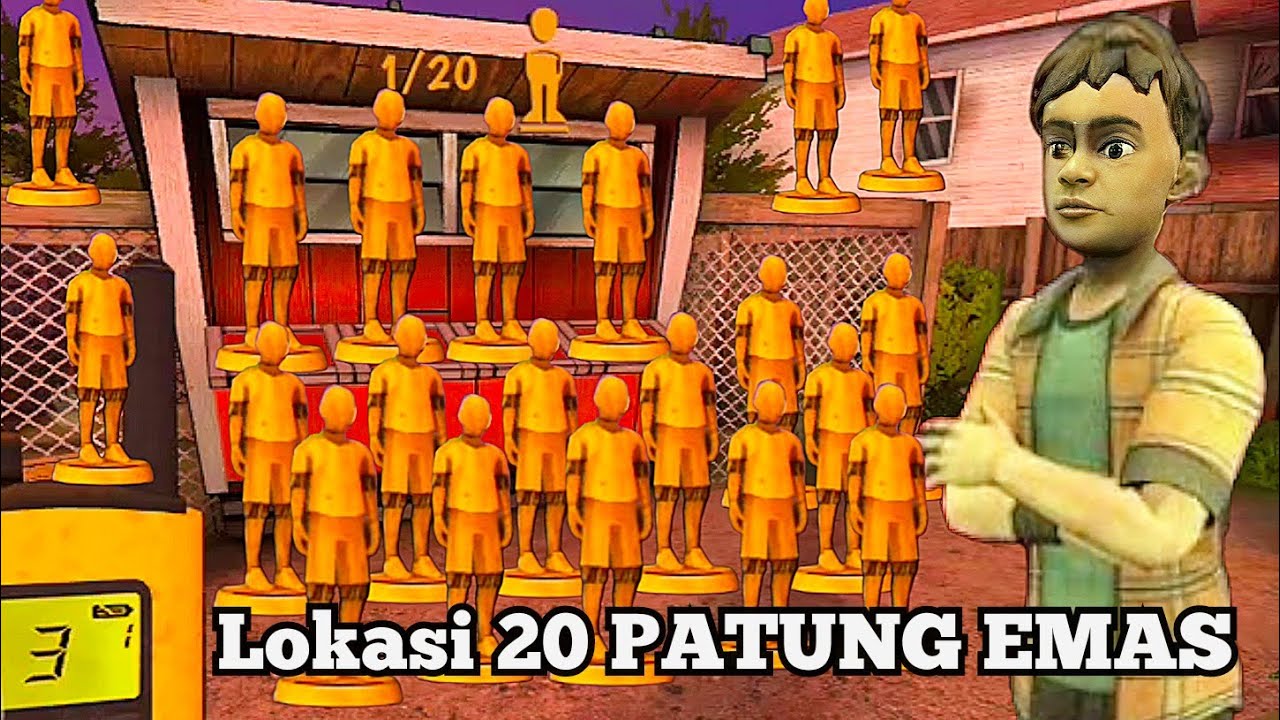 Mengumpulkan Reward Collections Game Horror Tale 1 Patung Emas - YouTube