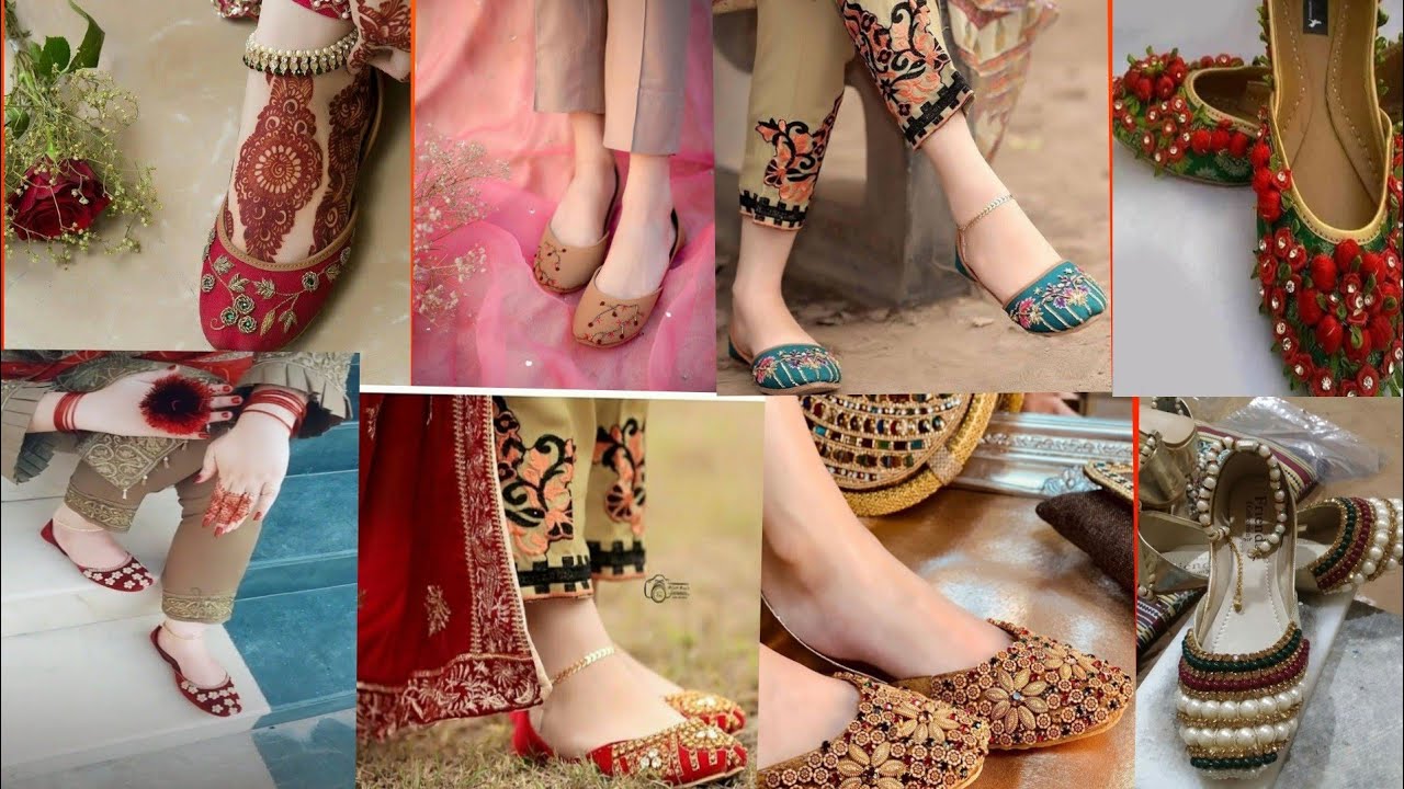 top unique stylish khussa collection beautiful ideas - YouTube