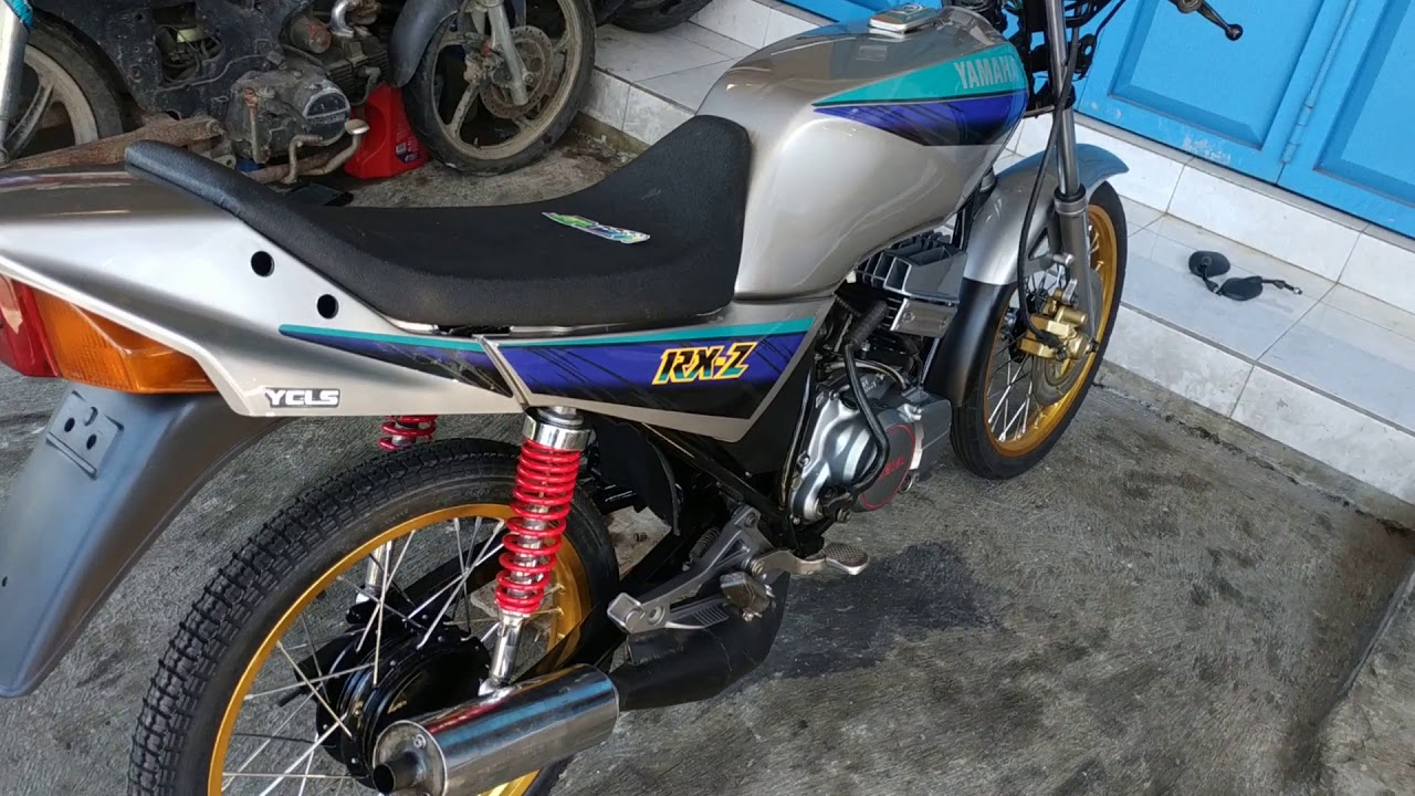 yamaha rxz restorasi tahun 1997 - YouTube