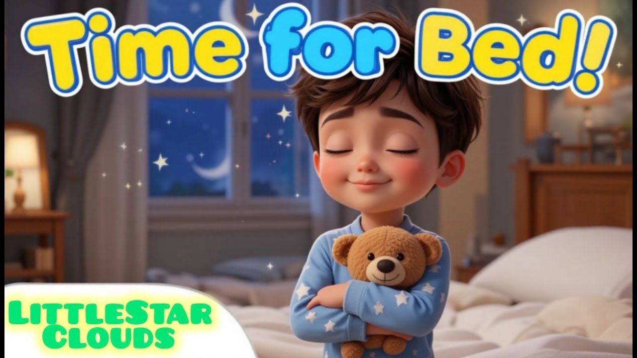 Time for Bed Song for Kids | Fun Bedtime Routine & Nursery Rhymes - YouTube