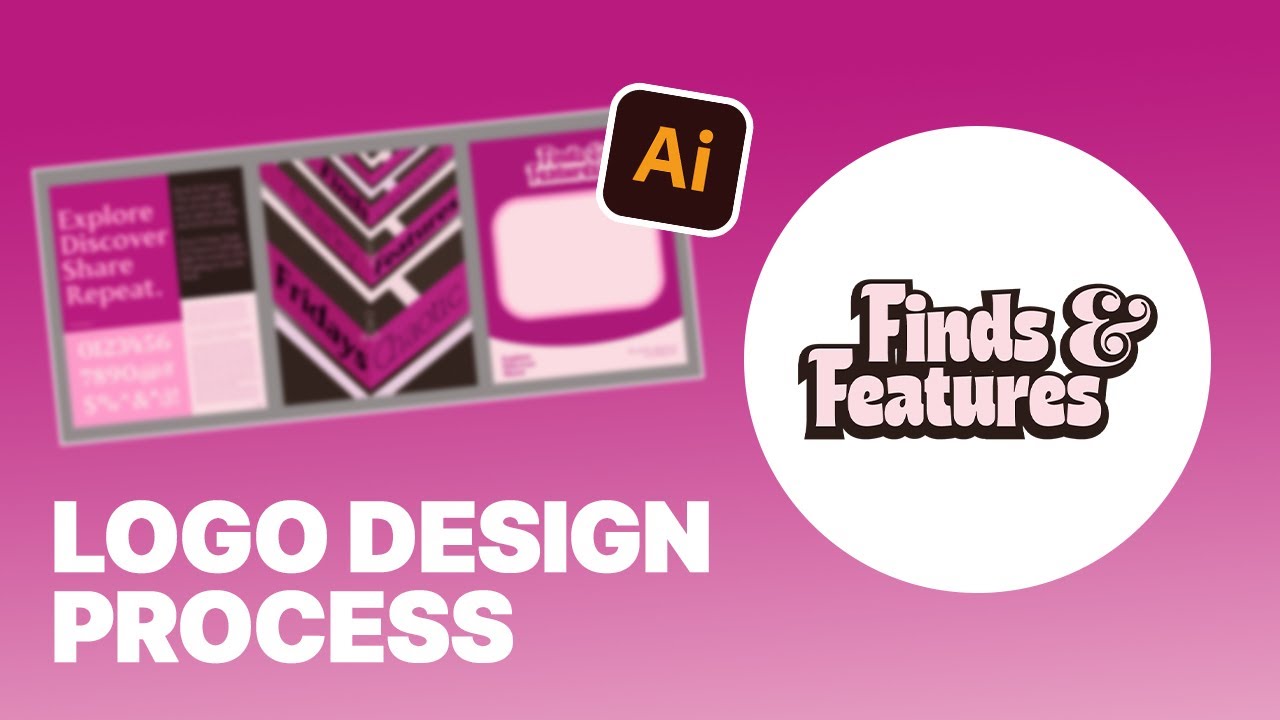 Designing a Logo in Adobe Illustrator | Design with me - YouTube