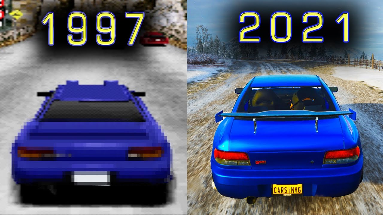 History of LEGENDARY Subaru Impreza in 61 Games - YouTube