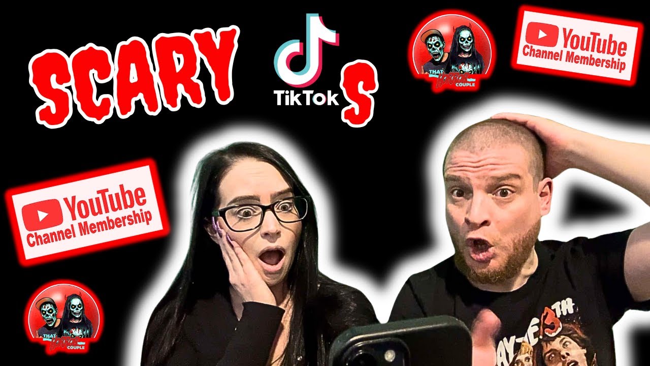 TRYING NOT TO SCREAM! 😱 Reacting to the Scariest TikToks! - YouTube