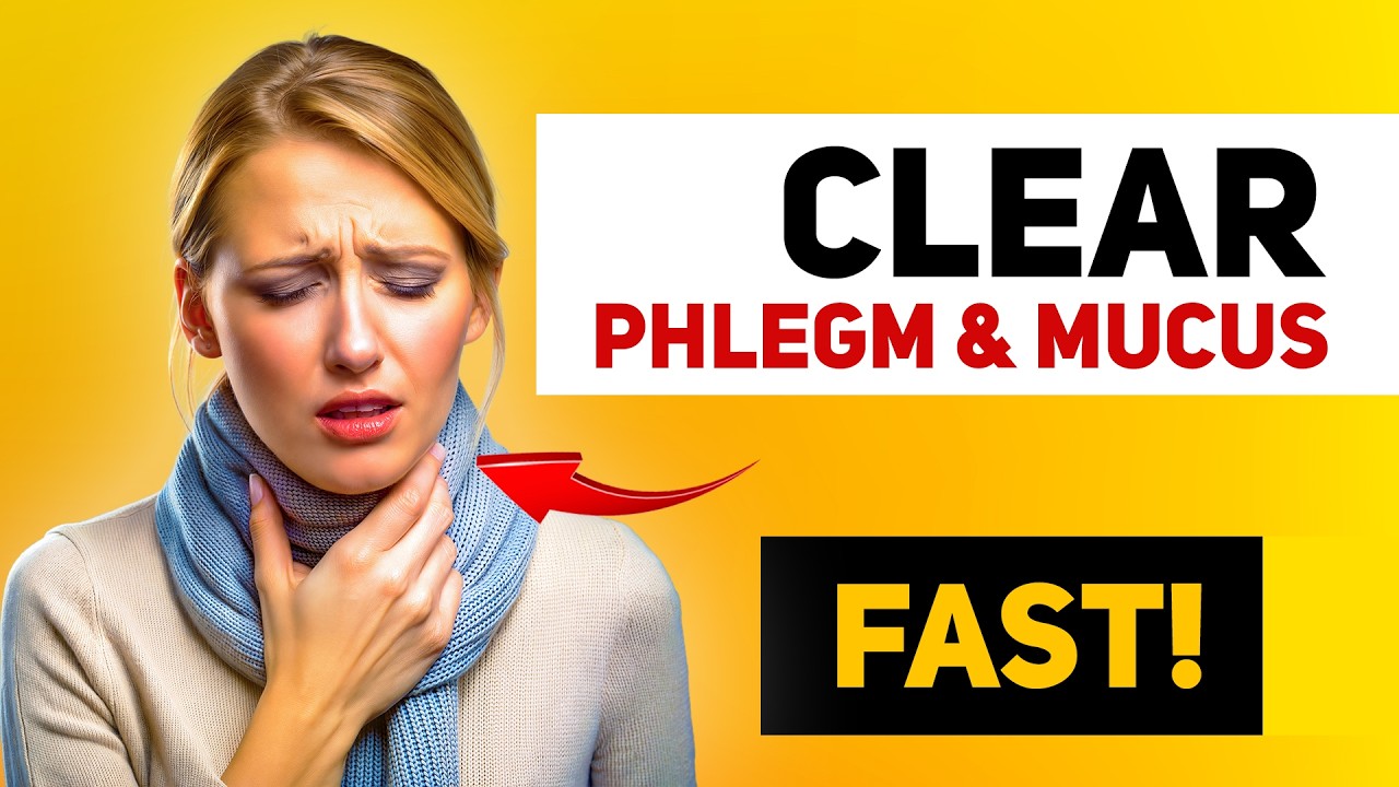 9 Easy Ways to Clear Phlegm and Mucus! (NATURALLY) - YouTube
