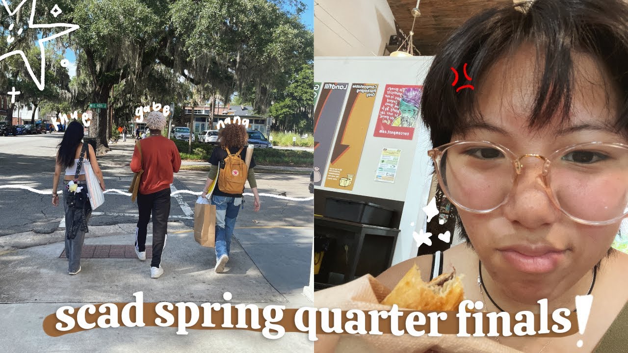 scad spring finals vlog 2024 - YouTube
