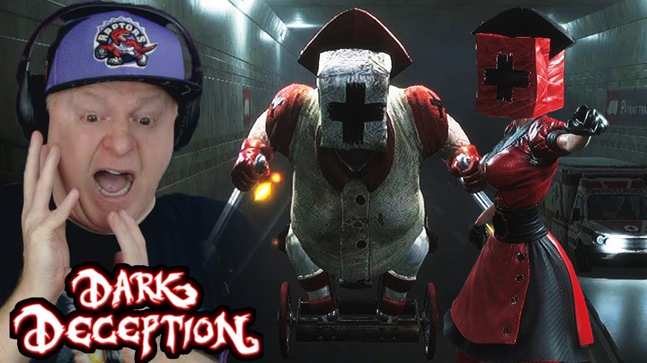 THE MATRON IS ONE FAT CREEPY NURSE!!!! | DARK DECEPTION CHAPTER 4 ...