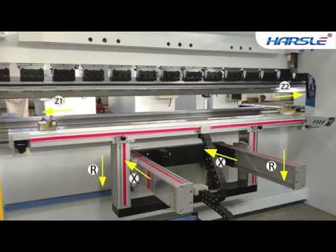 X+R+Z1+Z2 CNC press brake backgauge, 6-axis CNC Press brake machine ...