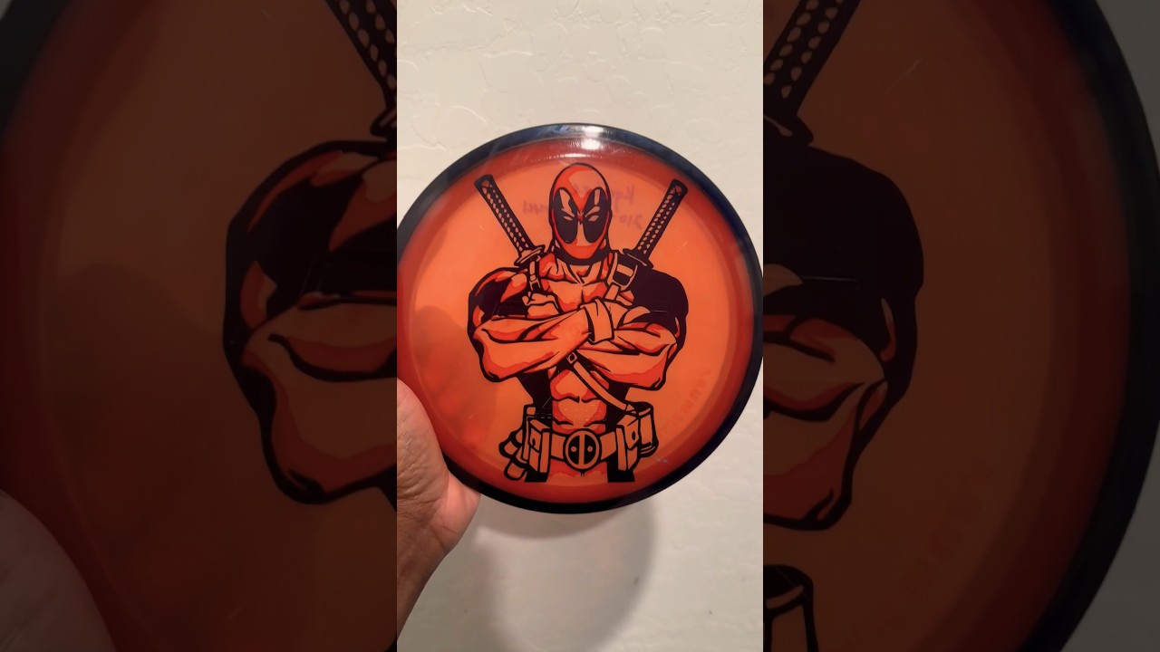 Deadpool disc dye Prodigy fx-2 #discgolf #prodigy #discdye #innova # ...
