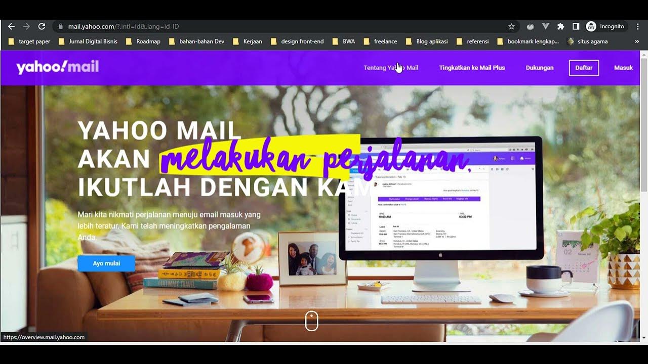 Cara Membuat Akun Yahoo Mail - YouTube