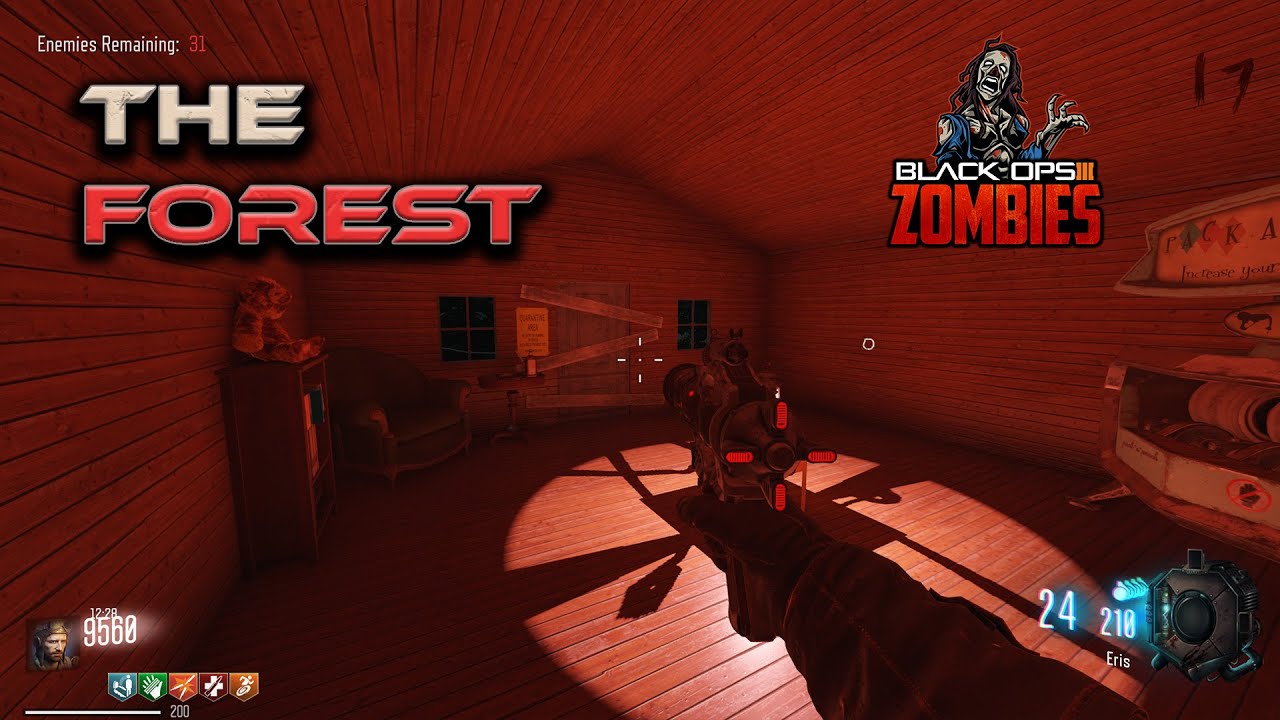 The Forest in BO3 Custom Zombies! - YouTube