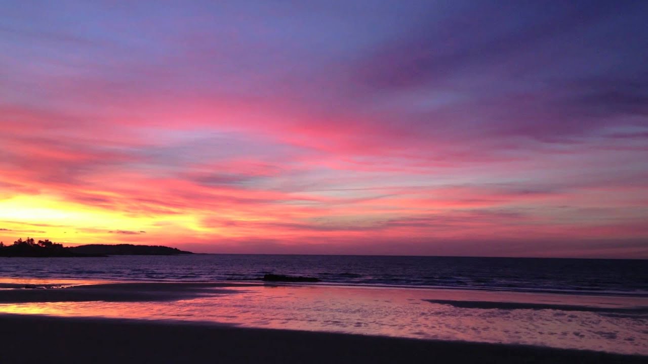 Higgins Beach Sunrise 122711 HD - YouTube