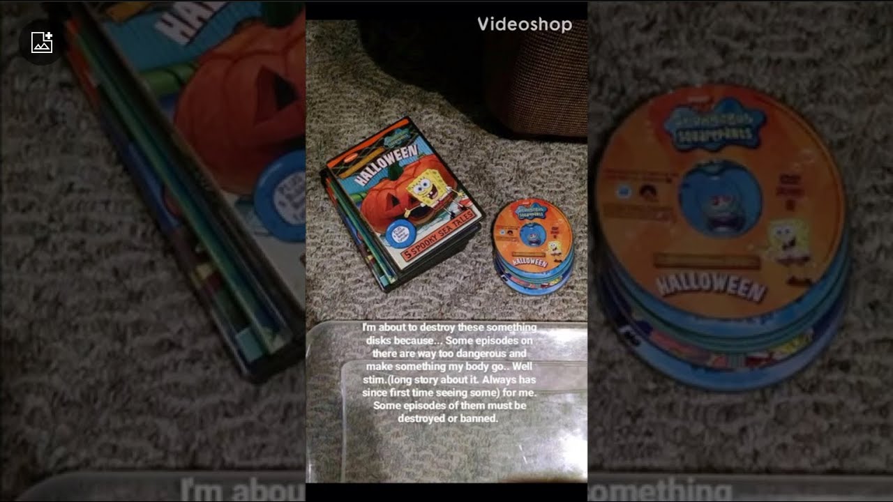 SpongeBob SquarePants DVD Destruction (DESTROYED BIG TIME SUPER ...