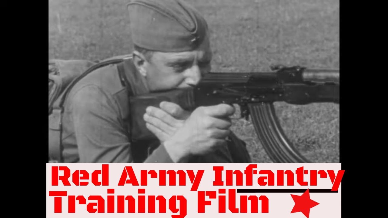 “AK-47 RIFLE INFANTRY TRAINING” 1960s SOVIET ARMY TRAINING FILM ...