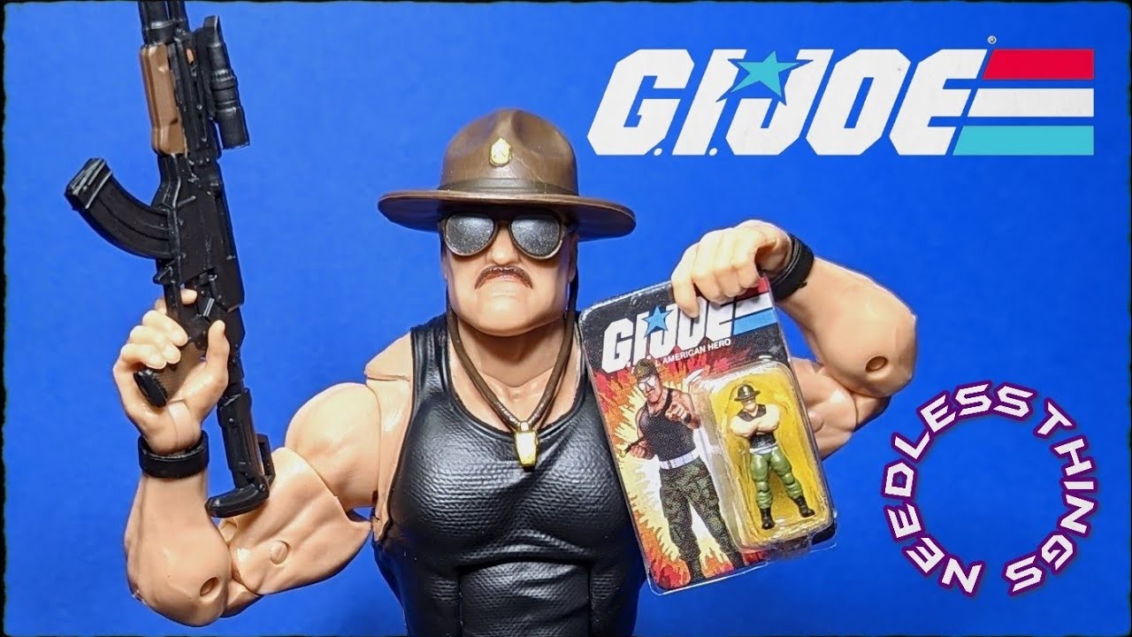 GI Joe Classified Series Sgt. Slaughter Needless Unboxing - YouTube