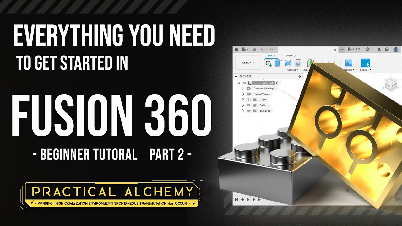 Everything You Need to Get Started in Fusion 360 (Pt.2) - Projected ...