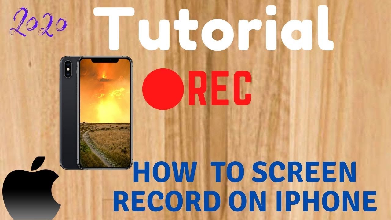 *2020 How To Screen Record IOS NEW/Easy Tutorials - YouTube