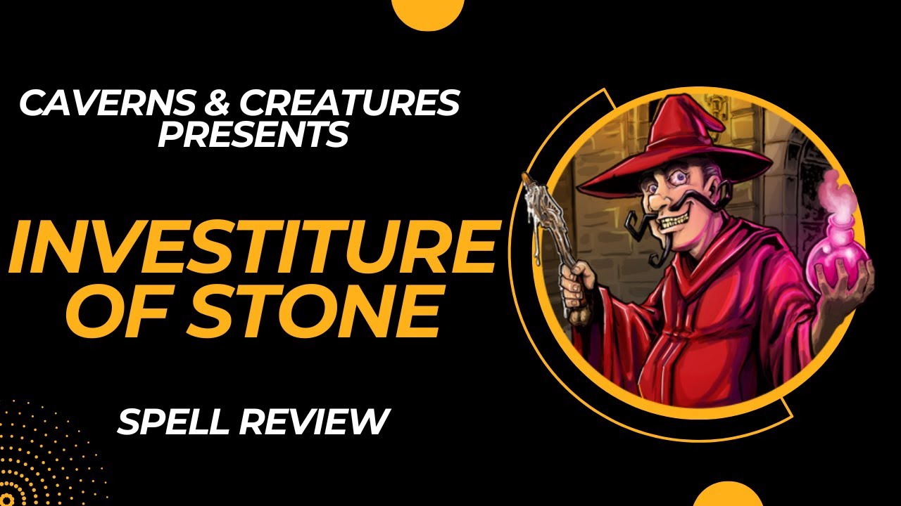 Investiture of Stone 5e: Cast the First Stone - YouTube