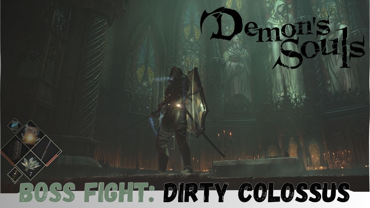 Demon's Souls Boss Fight: Dirty Colossus - YouTube