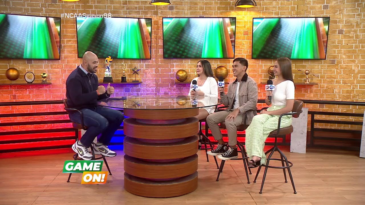 NCAA Season 98 | New courtside reporters for NCAA Season 98 | Game On ...