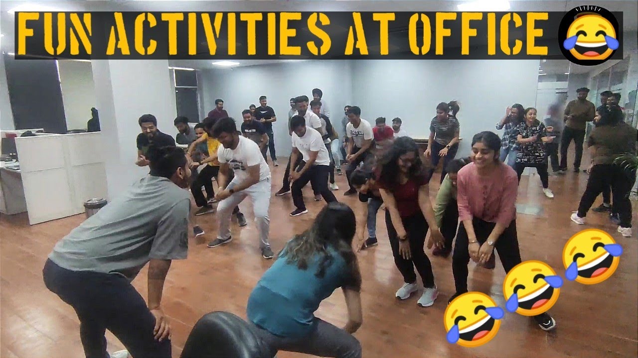 Fun activities at the office | Dance session at the office | Followup ...