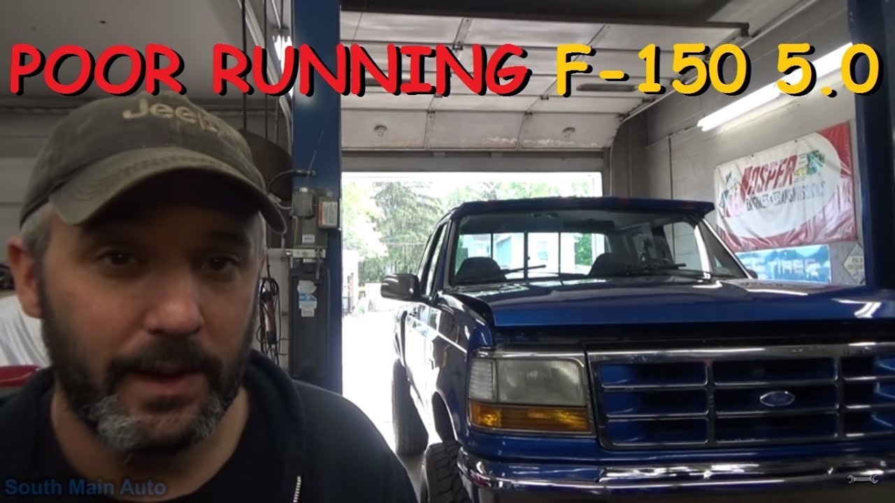 Ford F-150 5.0 - Rough Running / Slams Into Gear - YouTube