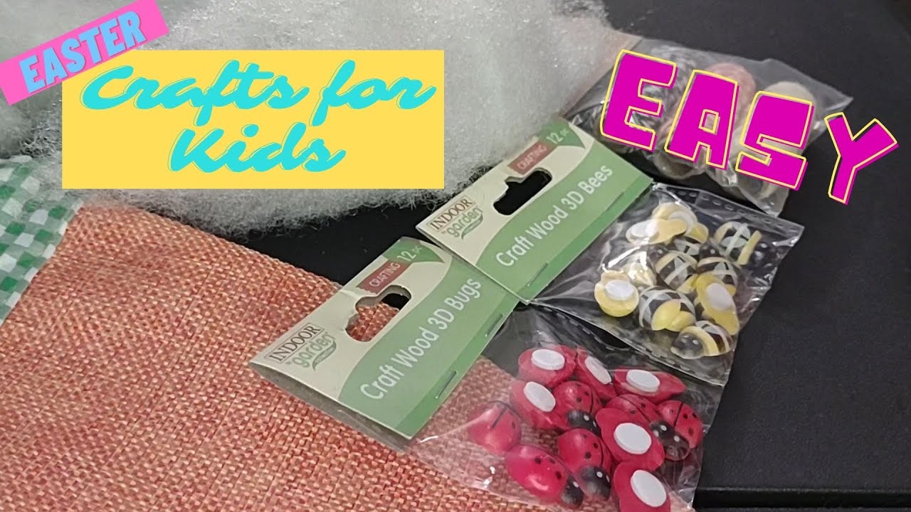Quick Craft - Easter Puff Carrots using Dollar Tree Products - YouTube