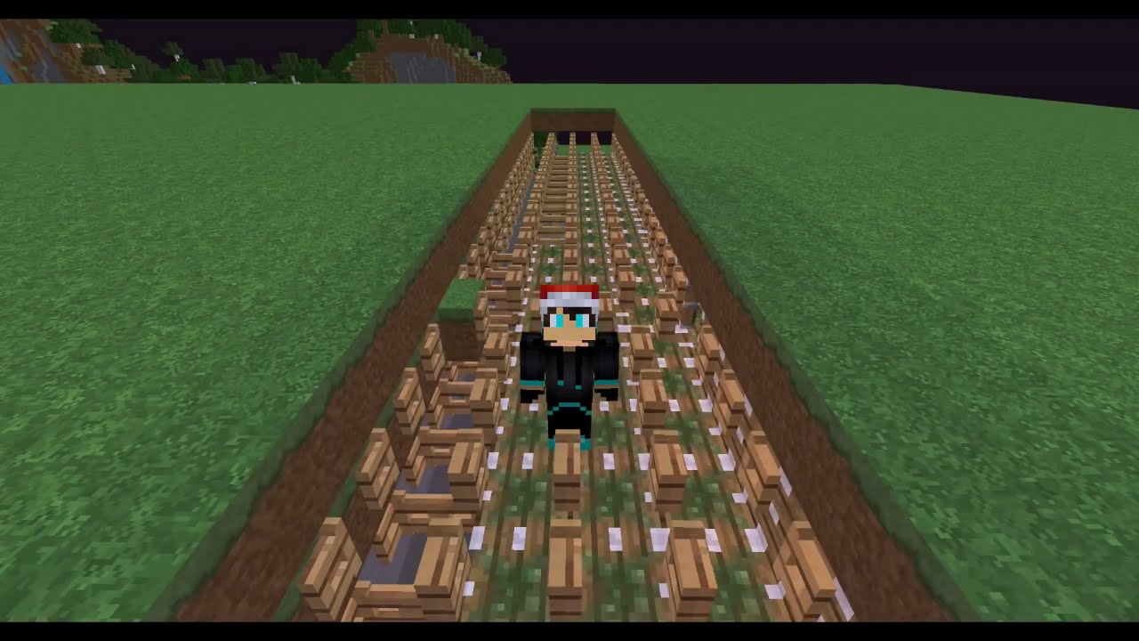 Hidden fence gate trap (22X4) [Showcase] - YouTube