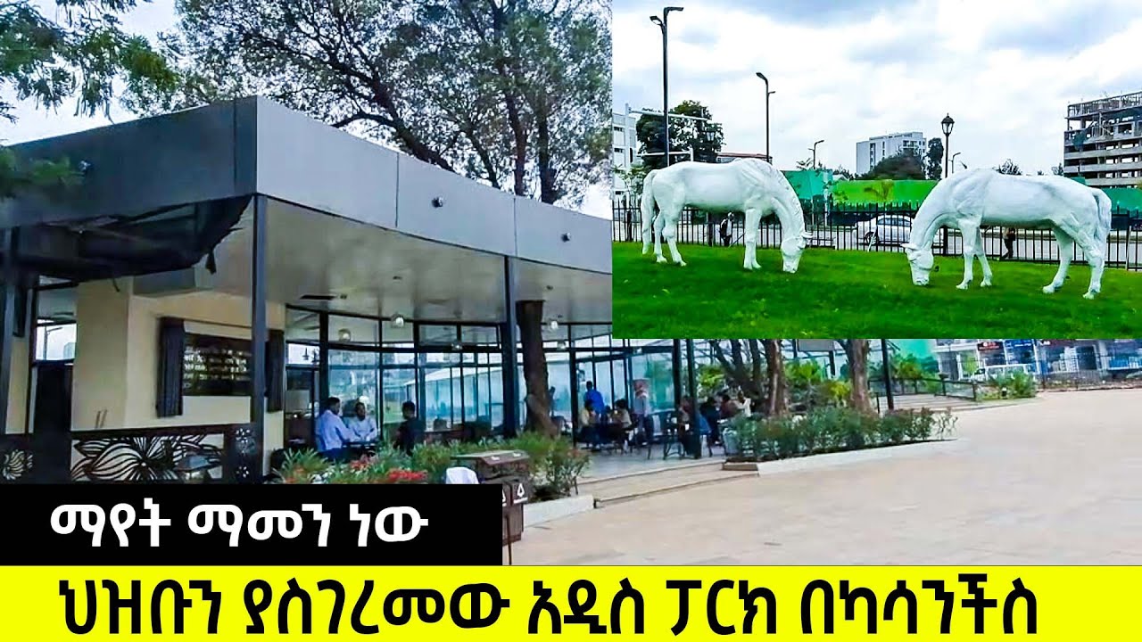 A Green Escape in the Heart of Addis Ababa | Kasanchis park - YouTube