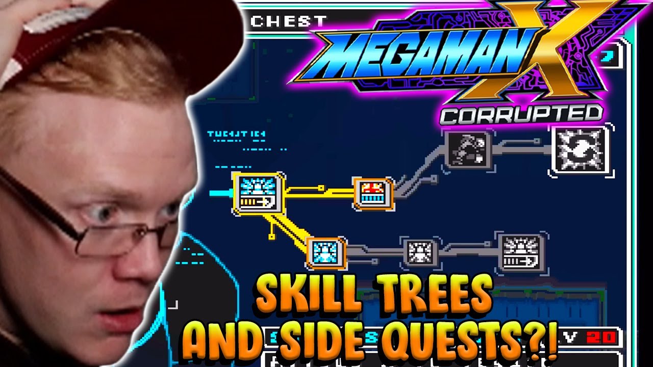 [REACTION] MEGAMAN X CORRUPTED HOUR LONG GAMEPLAY REACTION BY A ...