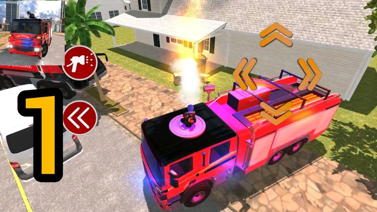 Fire Truck Simulator 2025 - Truck Simulator - Fire Truck Driving ...