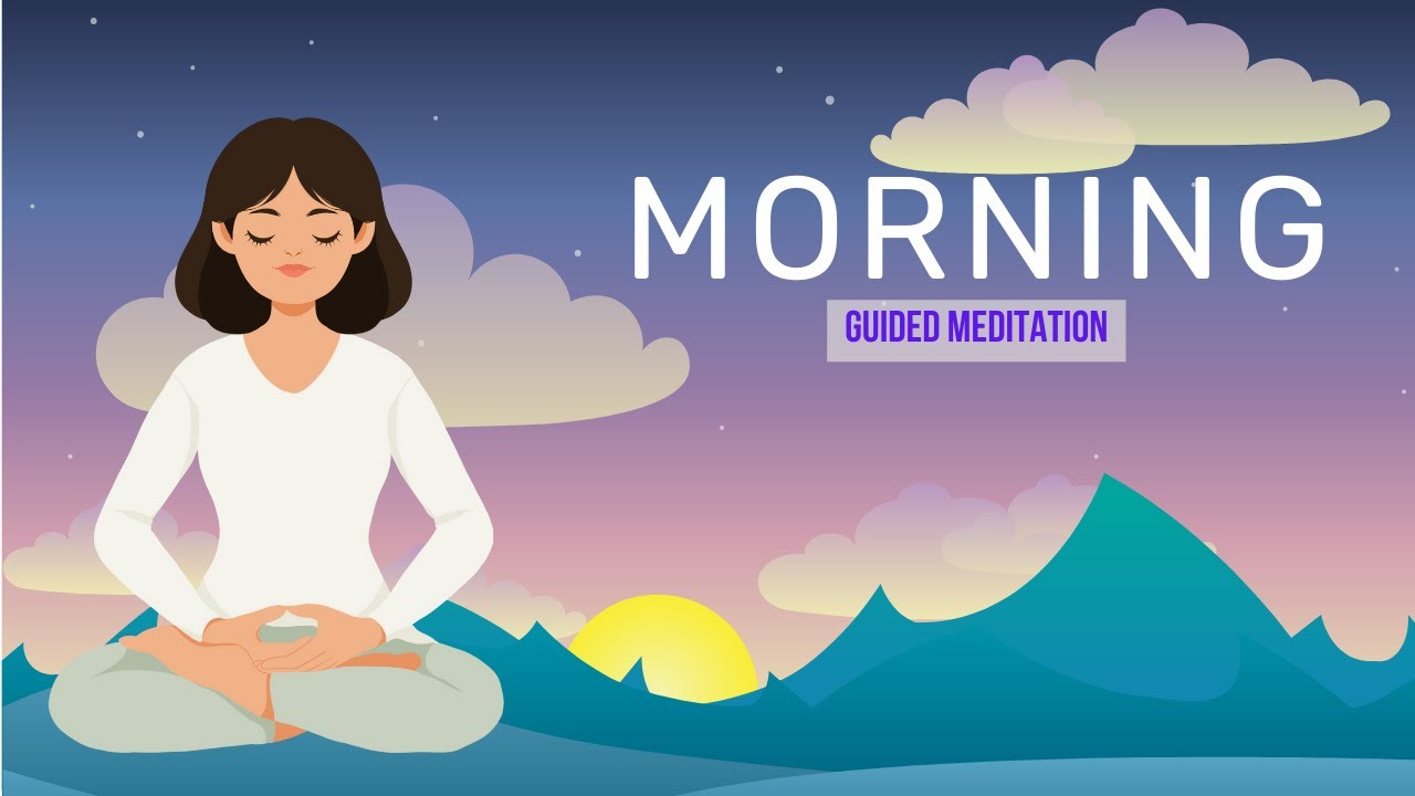 Mindful Morning Meditation Routine for a Productive Day || Guided ...