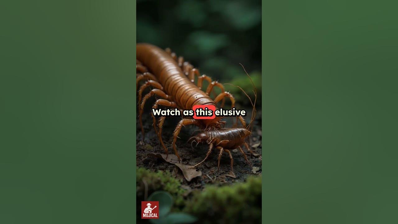 Vietnamese Giant Centipede : Nature's Venomous Predator - YouTube
