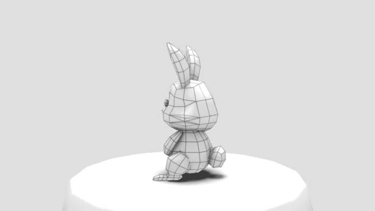 Pink Bunny Turnaround - YouTube