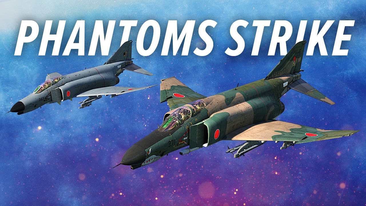 2 Japanese F-4 Phantoms Strike Mission Over Chinese Harbor | DCS World ...