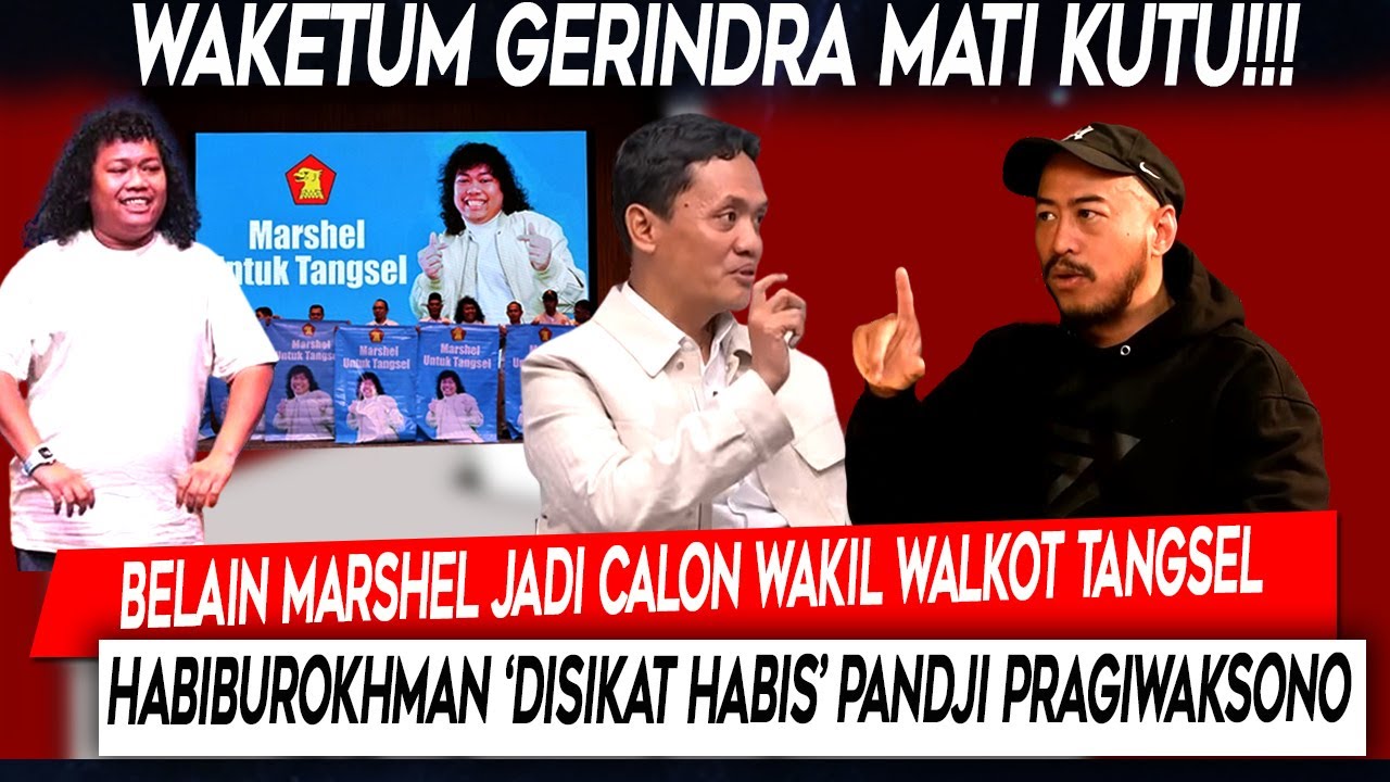 Mati Kutu Belain Marshel Jadi Calon Wakil Walkot Tangsel, Habiburokhman ...