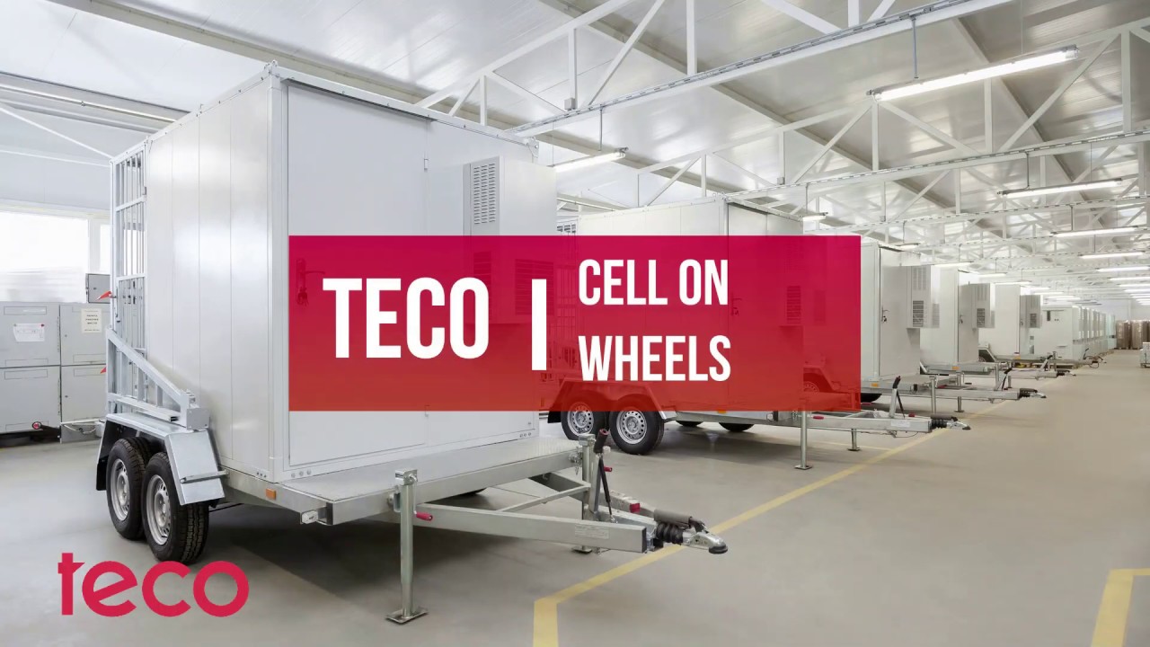 Cell on Wheels by TECO - YouTube