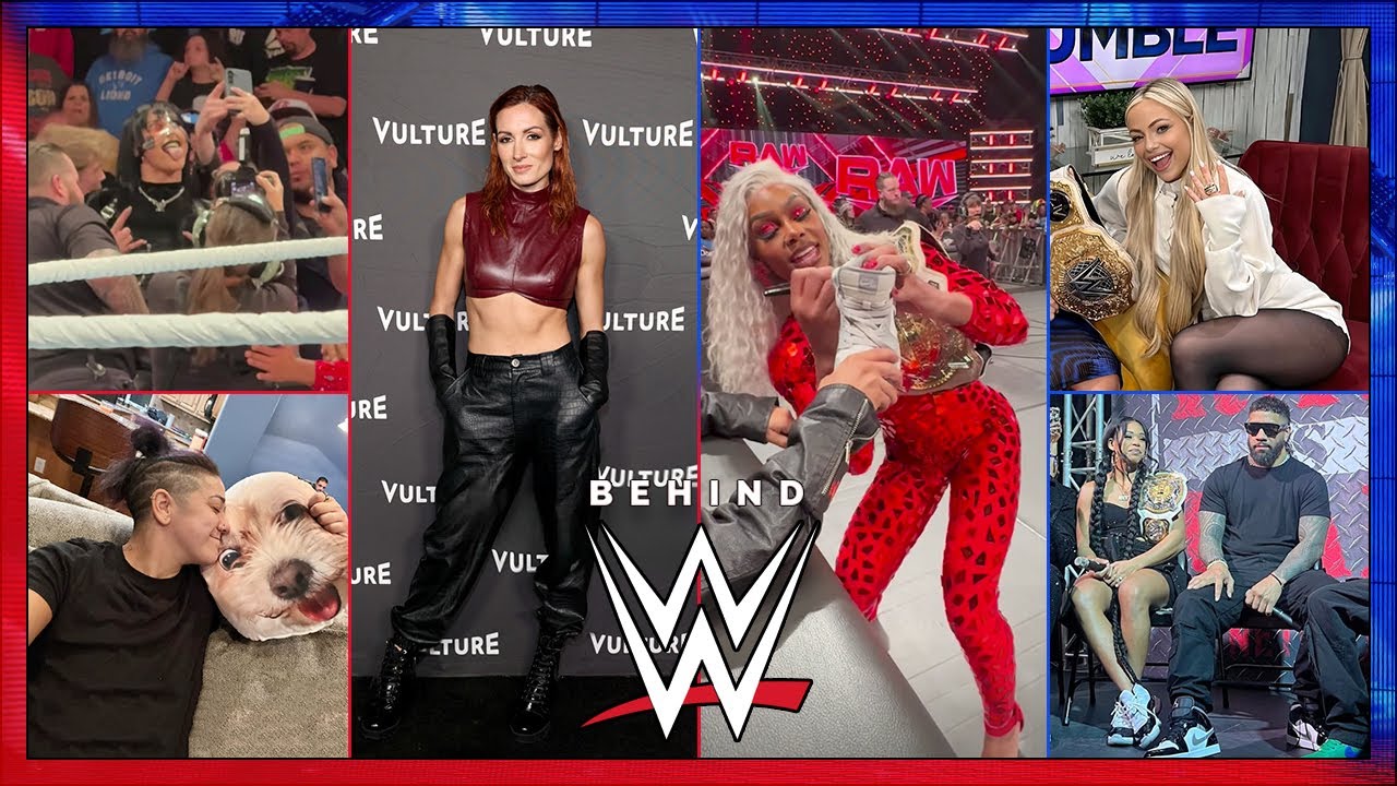 Behind WWE | WWE Superstars Behind the Scenes (RAW, SMACKDOWN) - YouTube